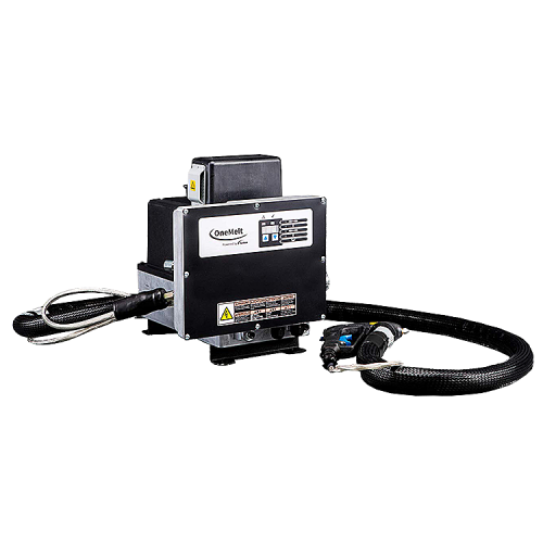 Automated onemelt dispensing system for glue dispensing