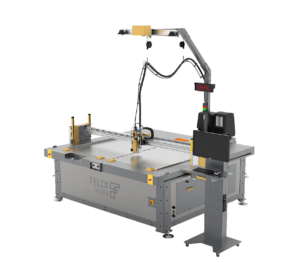 Manufacturers of felix gluer machine for folder | box gluing